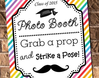 Popular items for graduation photo booth on Etsy