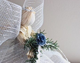 Silver tree topper | Etsy