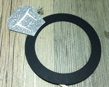 Popular items for diamond ring props on Etsy
