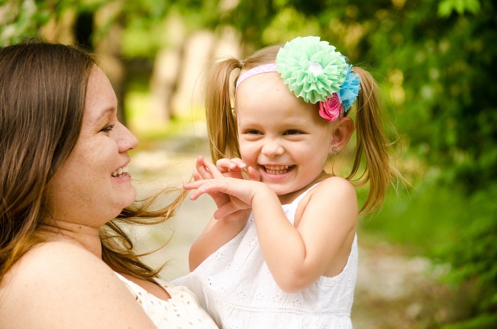 Mothers Day Headband, Mommy is My BFF, Pastel Baby Headband, Newborn ...