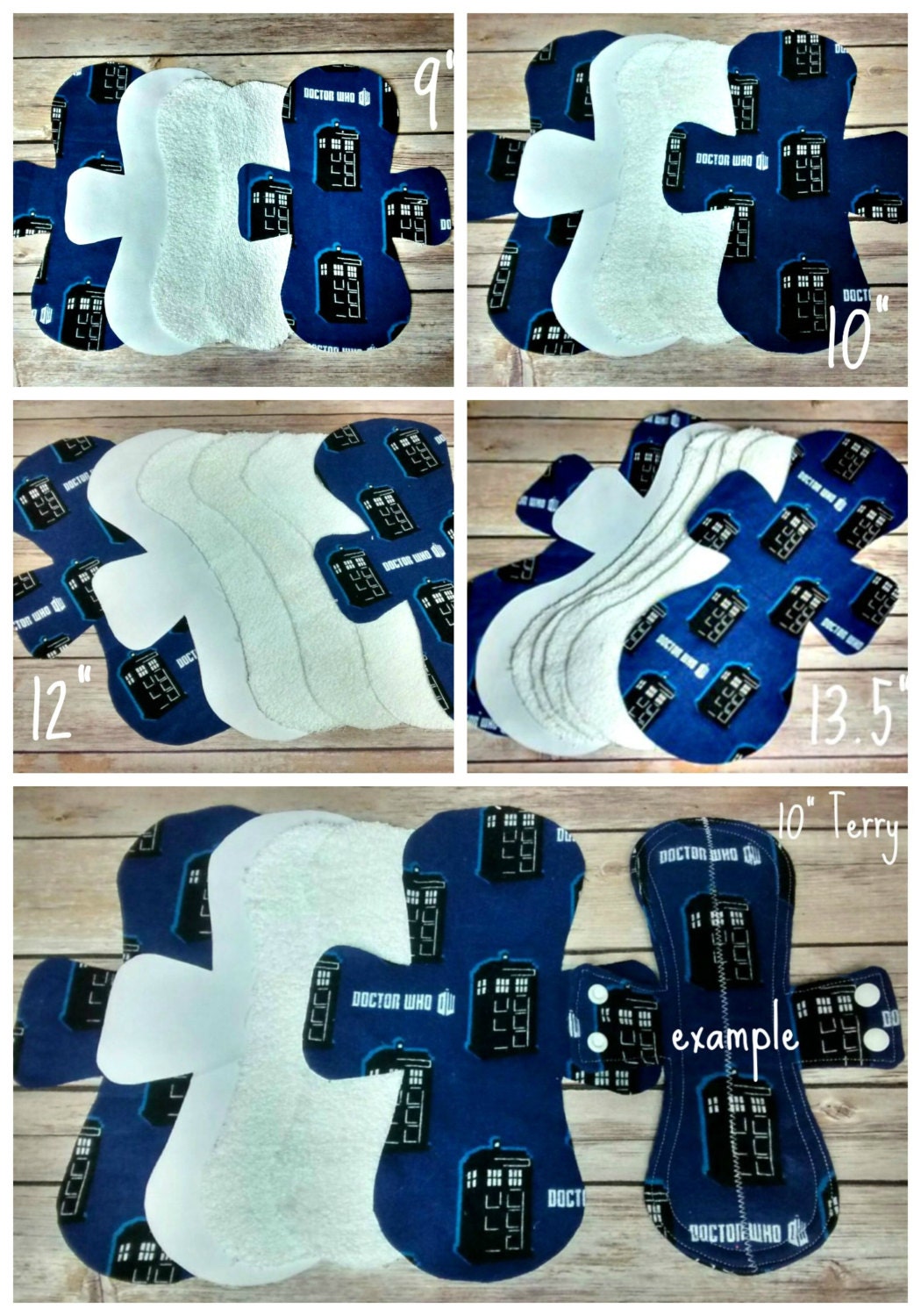 Cloth Pad Sewing Pattern Cloth Pattern Menstrual Cloth