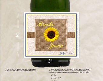 Burlap labels | Etsy