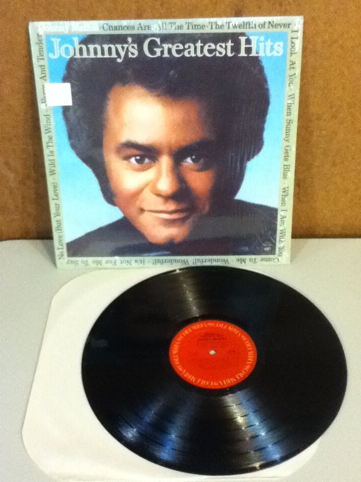 Johnny Mathis Johnny's Greatest Hits Vintage Vinyl Record