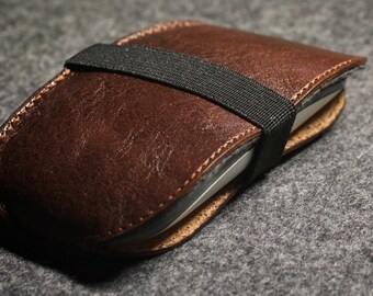 Leather Felt Apple Magic Mouse Case Hand-made Dyed