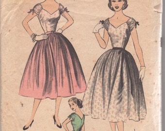 50s dress pattern | Etsy