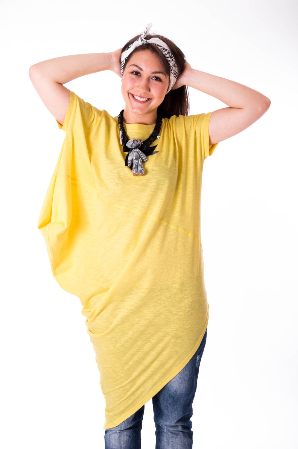 Maxi Tunic Spring Tunic Loose Tunic Tunic Top Plus by nikkaplace