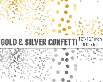 Popular items for silver confetti on Etsy