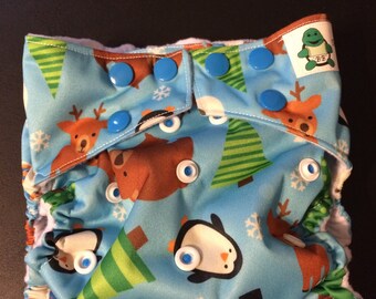 Penguin diaper | Etsy