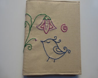 Embroidered notebook | Etsy