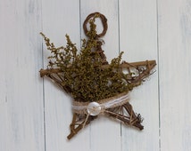 Popular items for grapevine stars on Etsy