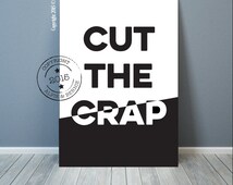 Popular items for cut the crap on Etsy