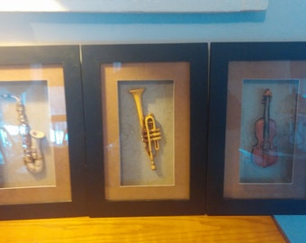 Violin wall hanging | Etsy