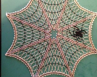 10 Halloween Black Spiderweb and Spider die cut punch