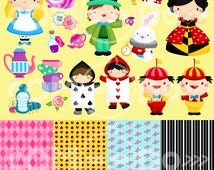 Popular items for wonderland clip art on Etsy