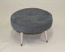 Stylish Vintage round ottoman