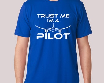 Popular items for funny pilot shirt on Etsy