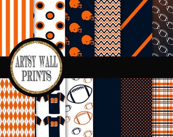 Popular items for football paper on Etsy