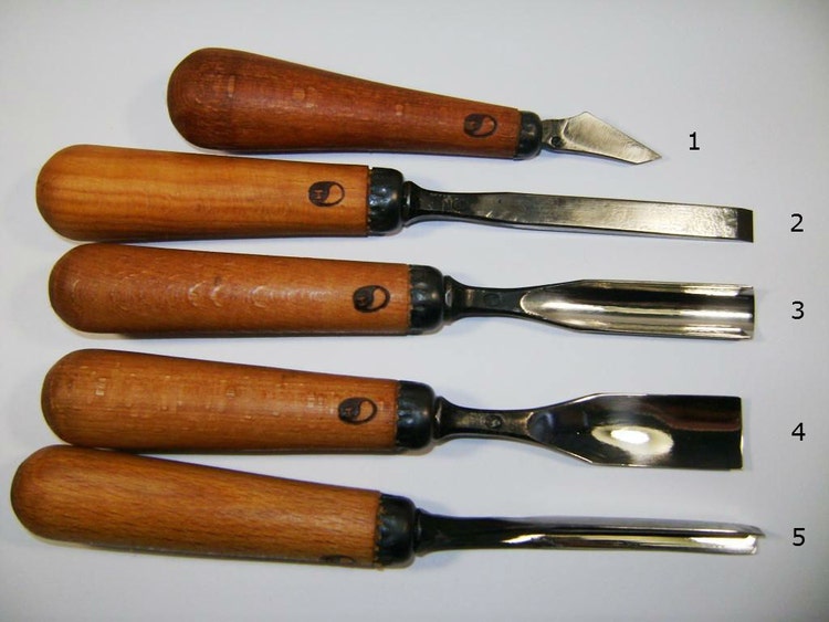 Wood carving tools. Forged chisel. Carving Tool by ForgedChisel