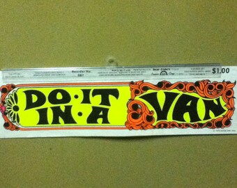 70s bumper sticker | Etsy