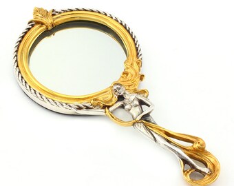 Handheld mirror | Etsy