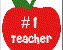 Unique number 1 teacher related items | Etsy