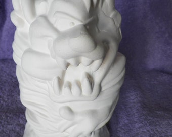 Scioto 3592A & B Fire Hydrant Cookie Jar Bisque by BnSCeramics