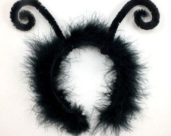 Fuzzy headband | Etsy