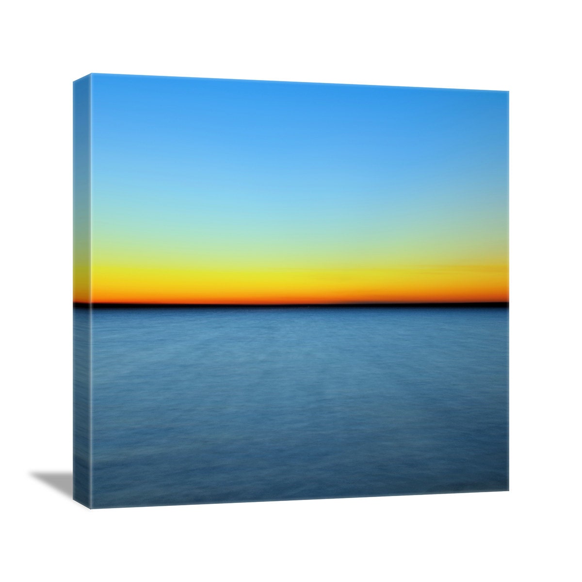 Abstract Nature Photography Horizons Lake Sunset Photo by ndtphoto