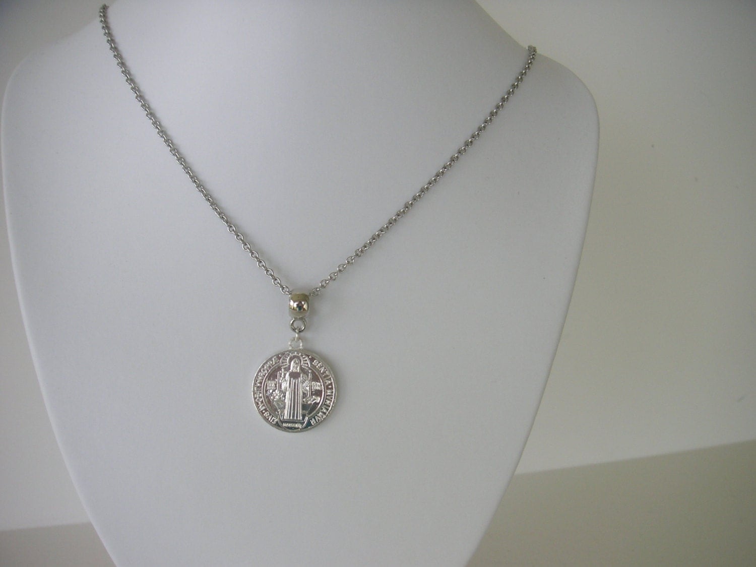 Sentia Mvniamvr Medal of St. Benedict Pendant Charm