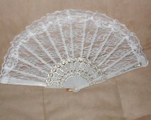 Popular items for lace fan on Etsy