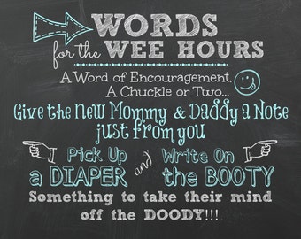 Unique diaper notes related items | Etsy