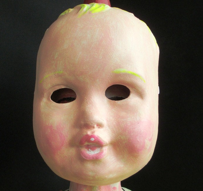 Doll Face Mask by McSkeleton on Etsy