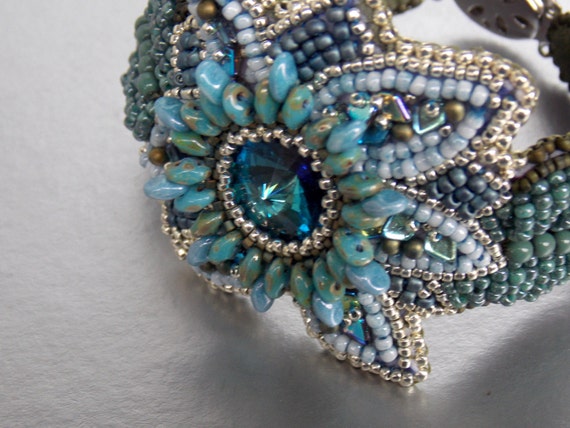 Tutorial Pattern Bead embroidery Beading pattern by Vicus