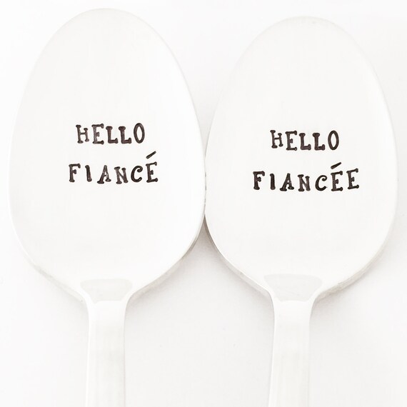 Engagement gifts for couple hello fiance fiancee engagement