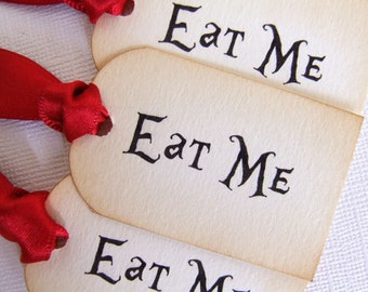 Eat me label | Etsy