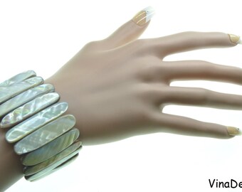 Seashell bracelet | Etsy