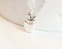 Popular items for apple necklace on Etsy