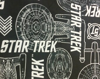 Star trek fabric | Etsy