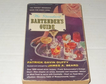 Bartenders guide | Etsy