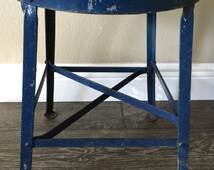 Popular items for vintage metal stool on Etsy