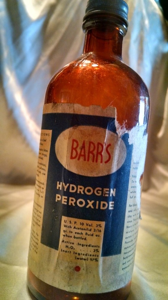 Barr's Hydrogen Peroxide Bottle