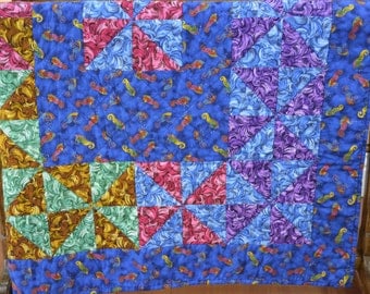 Ocean quilt pattern | Etsy