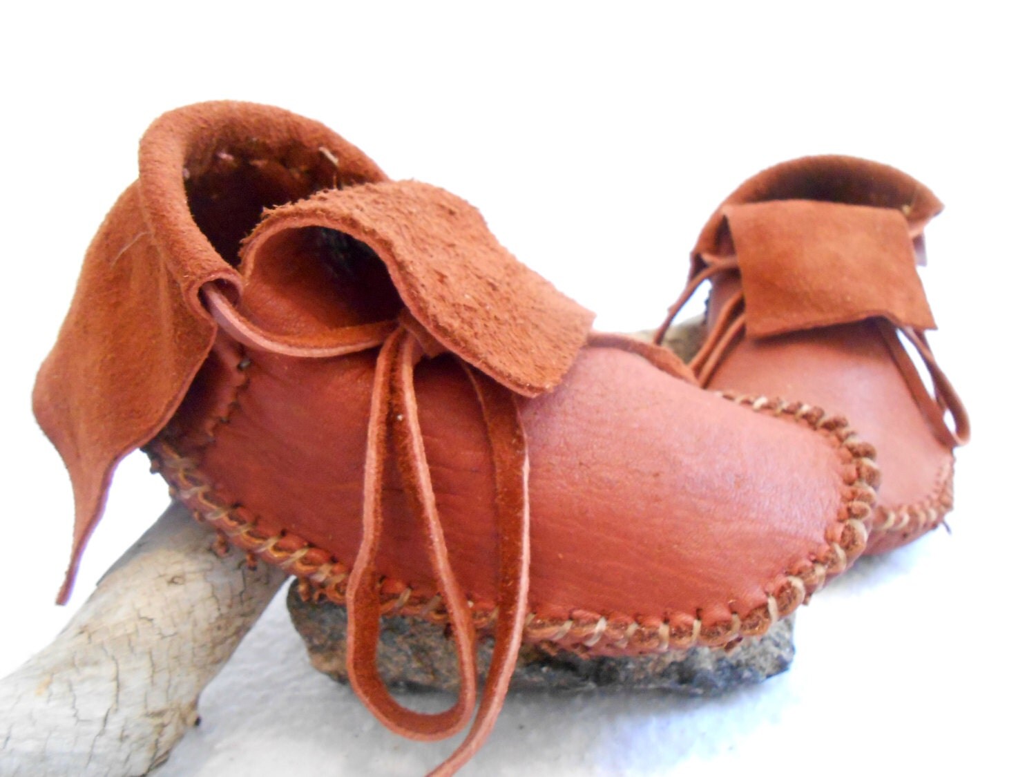 Short Moccasins Traditional Native American Plains Style