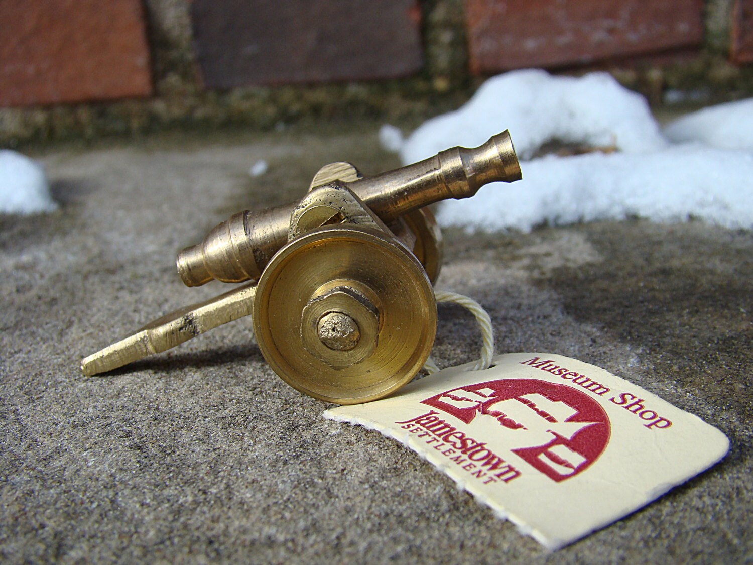 Vintage Bronze Cannon Miniature, Vintage Miniature Canon Museum Shop of ...
