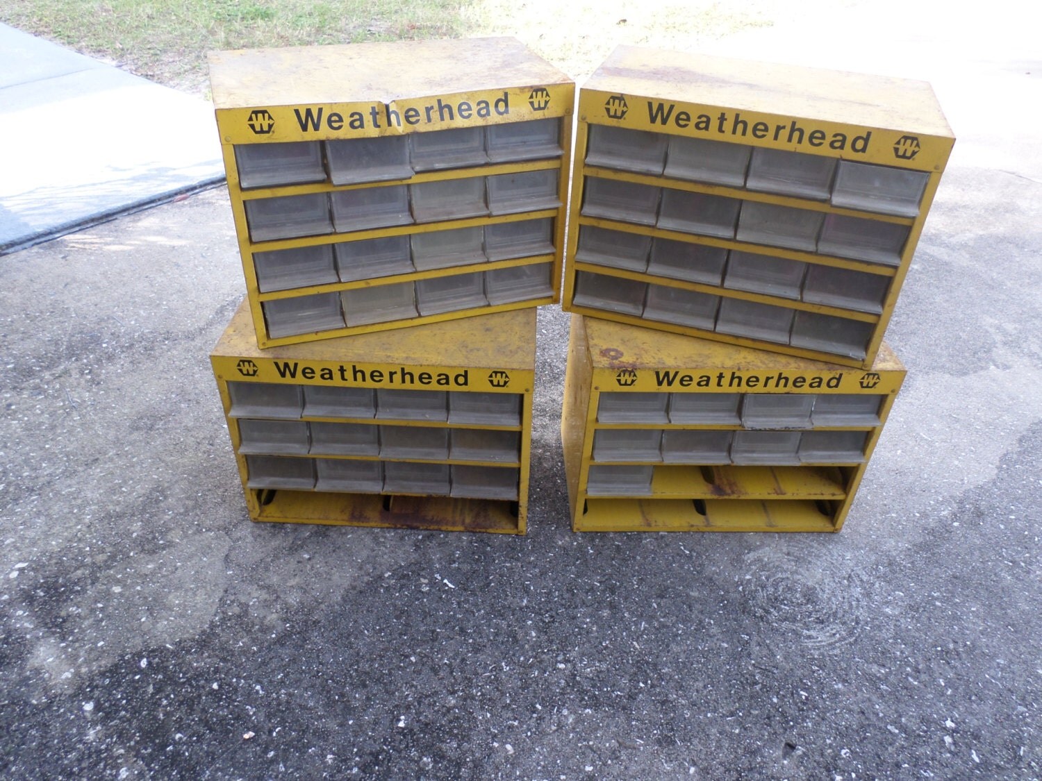 4 Vintage Weatherhead Metal Tool Box / Organizer – Haute Juice