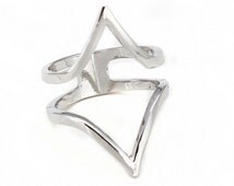 Popular items for double arrow ring on Etsy
