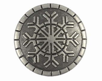 Metal Buttons Gunmetal White Cartoon Cat Metal Shank by Buttonova