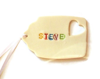 Dinner name tags | Etsy