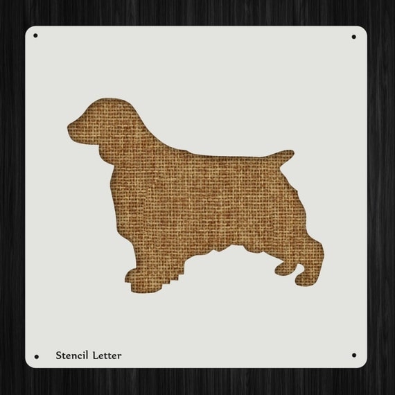 Welsh Springer Spaniel Dog Style 852 DIY Plastic Stencil