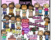 Popular items for mothers day clip art on Etsy